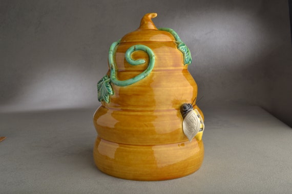 Beehive Coin Bank Ready to Ship by Symmetrical Pottery - Etsy