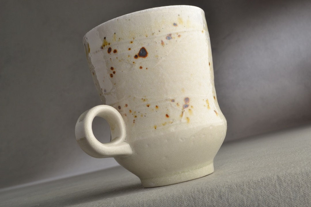 Ceramic Coffee Mug Ready to Ship Soda Fired Cup by Symmetrical Pottery ...