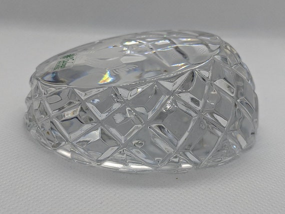 Irish Galway Crystal Claddagh Paperweight Heart Love Loyalty Friendship ...