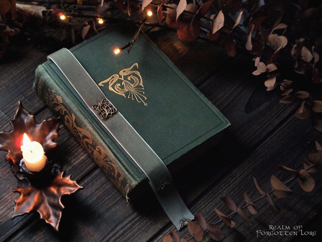 Sage Green Bookmark, Light Green Velvet Book Marker, Velvet Ribbon ...