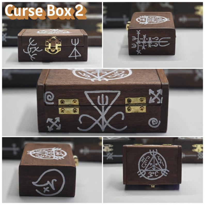 Small Supernatural Inspired Curse Boxes - Etsy
