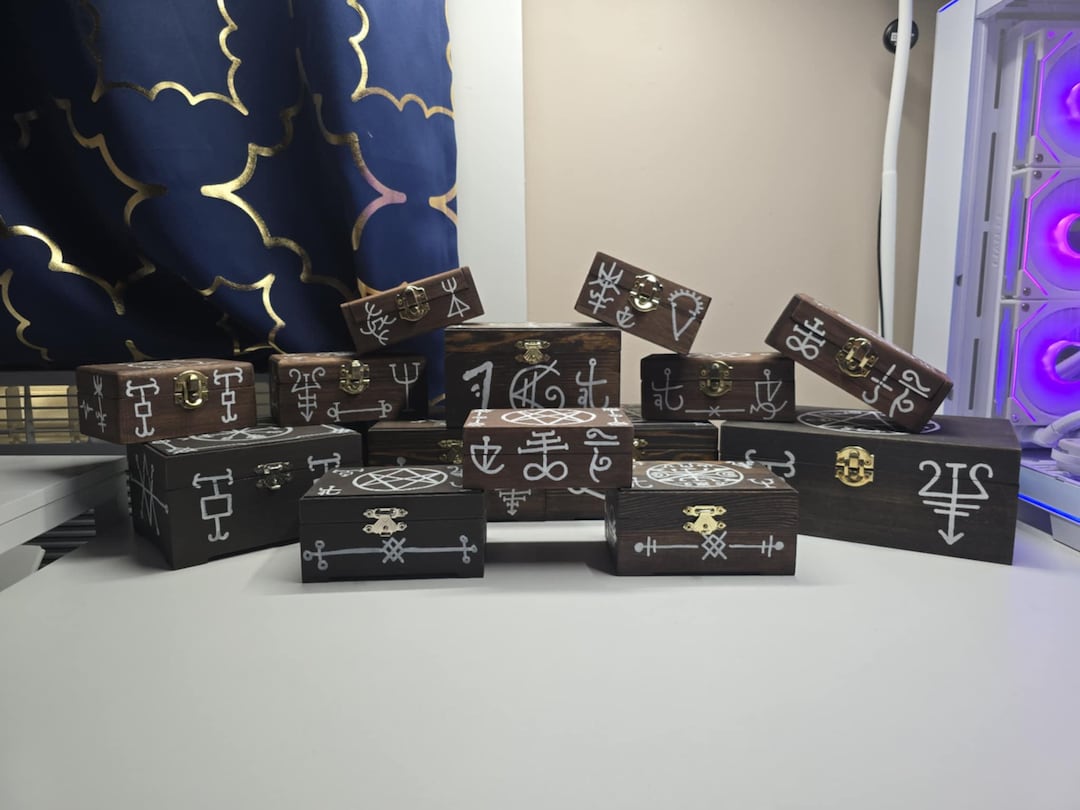 Small Supernatural Inspired Curse Boxes - Etsy