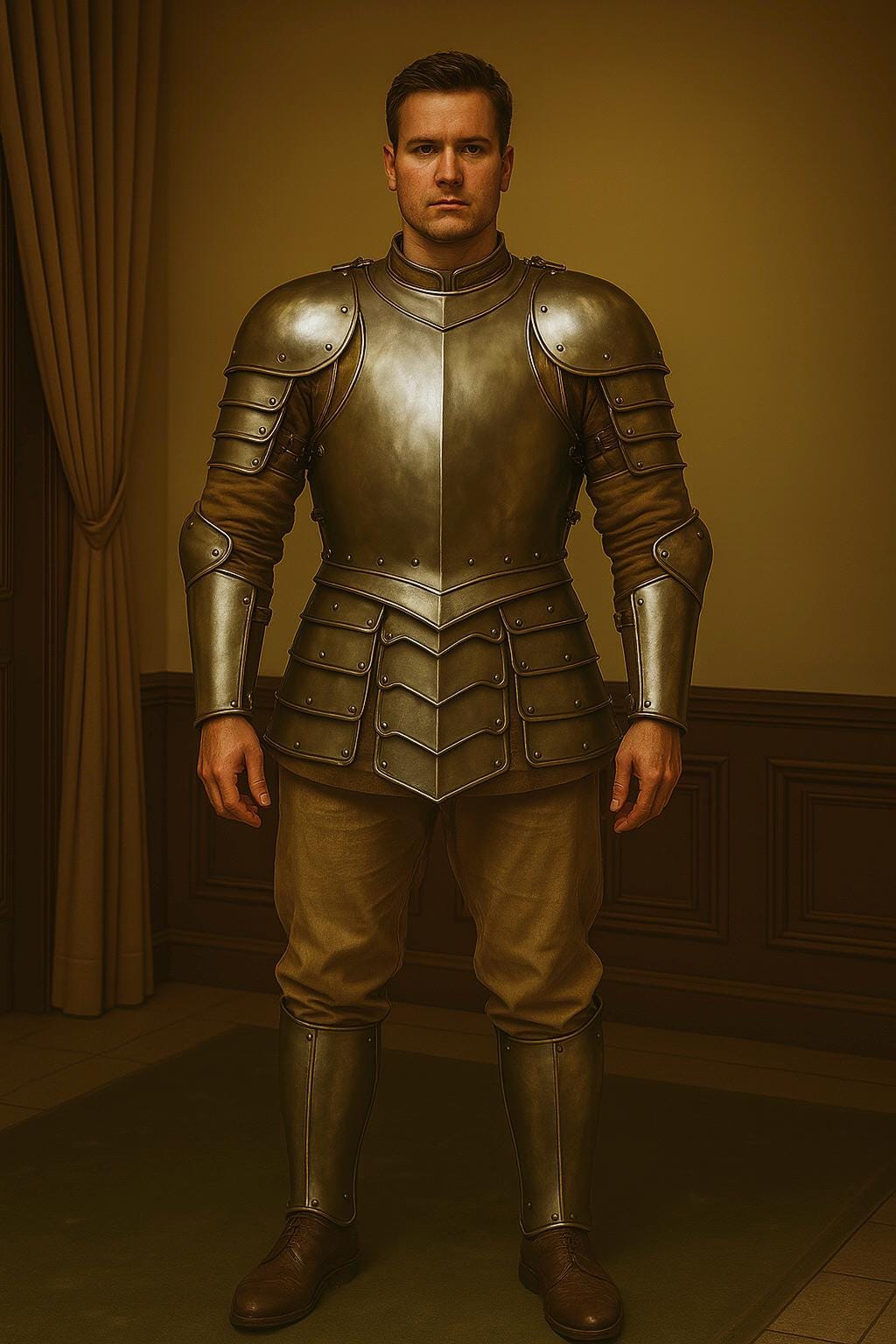 Medieval Warrior Armor Set | Full Body Plate Armor in Matte Antique ...