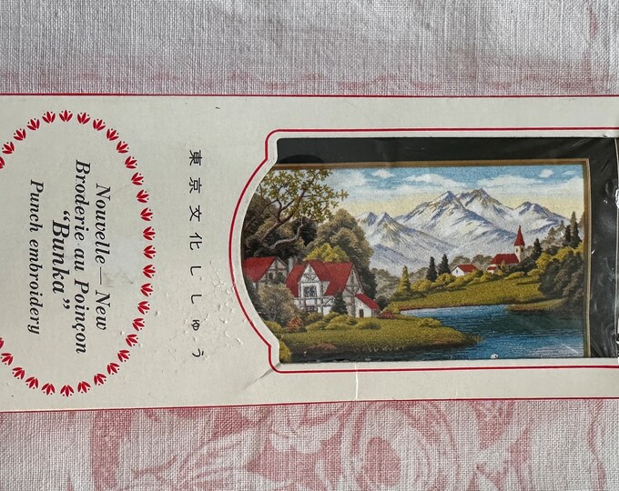 Tokyo Bunka Punch Needle Embroidery Kit - Etsy