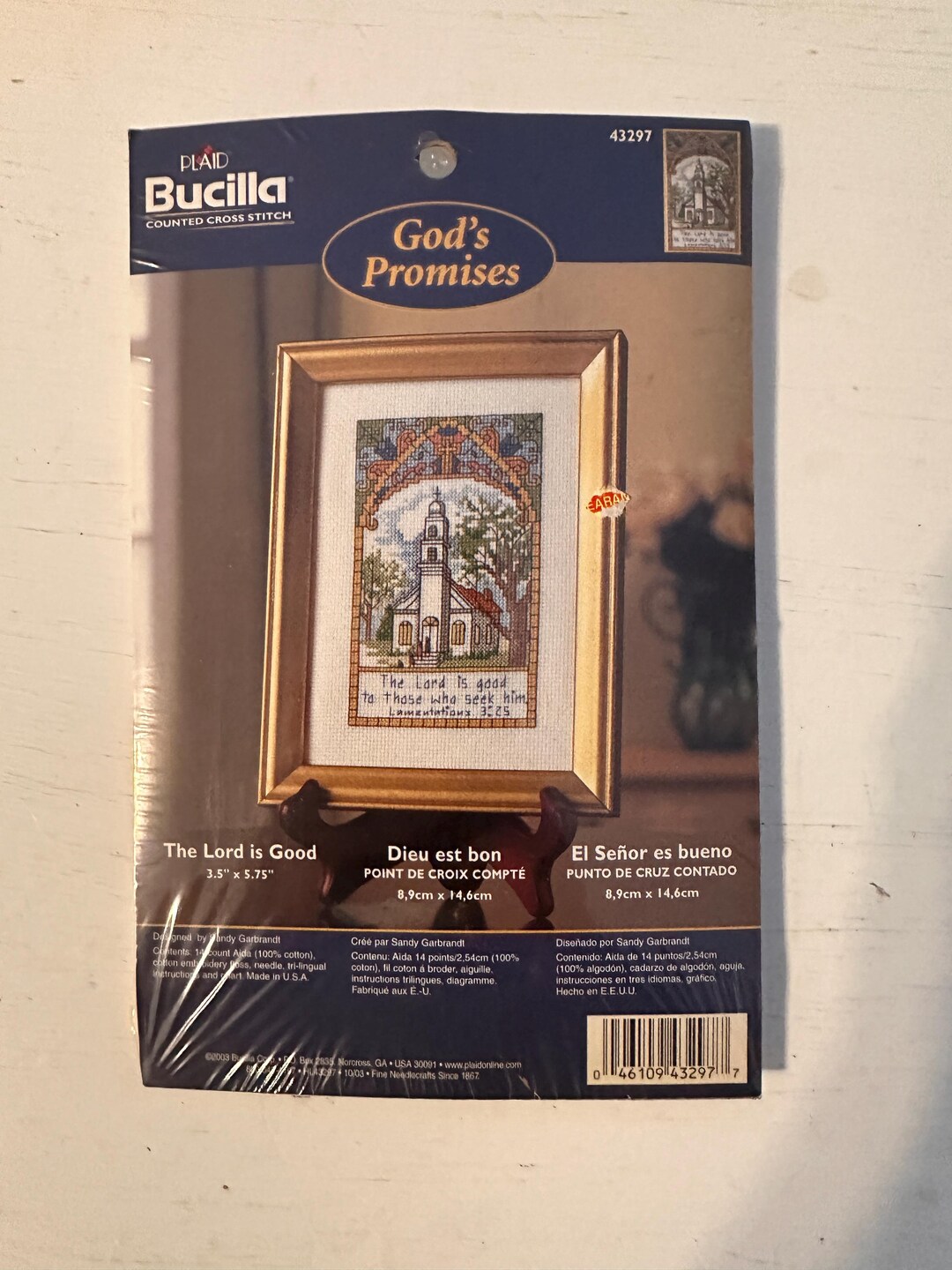 Unopened Religious Counted Cross Stitch Kit, the Lord is Good - Etsy