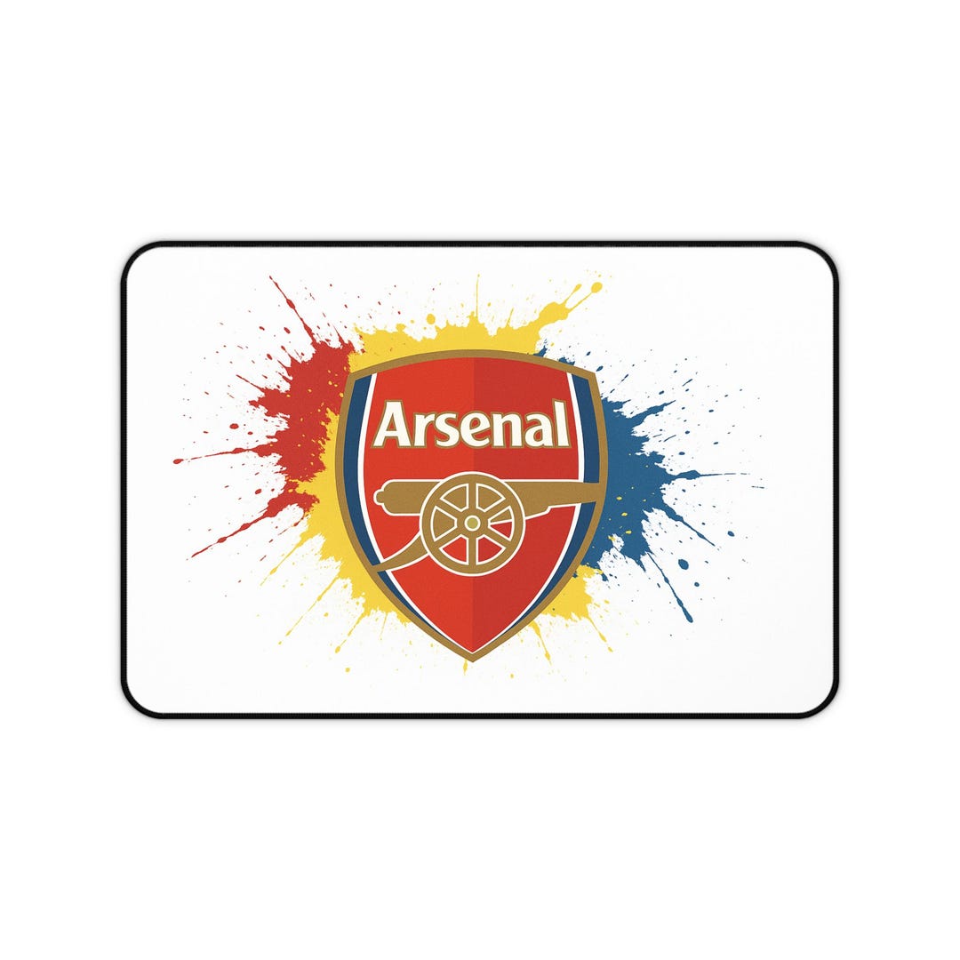 Arsenal Desk Mat - Personalized Gamer Mouse Pad, Office Decor, Sports ...
