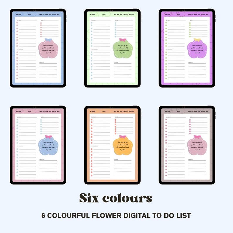 Printable Cute To-do List | Daily Planner PDF | Kawaii Task Organizer ...