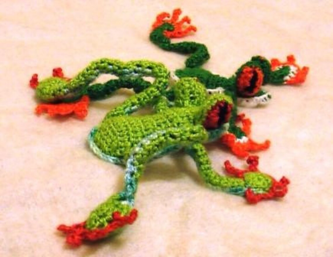 Tree Frog PDF Crochet Pattern Instant Download - Etsy
