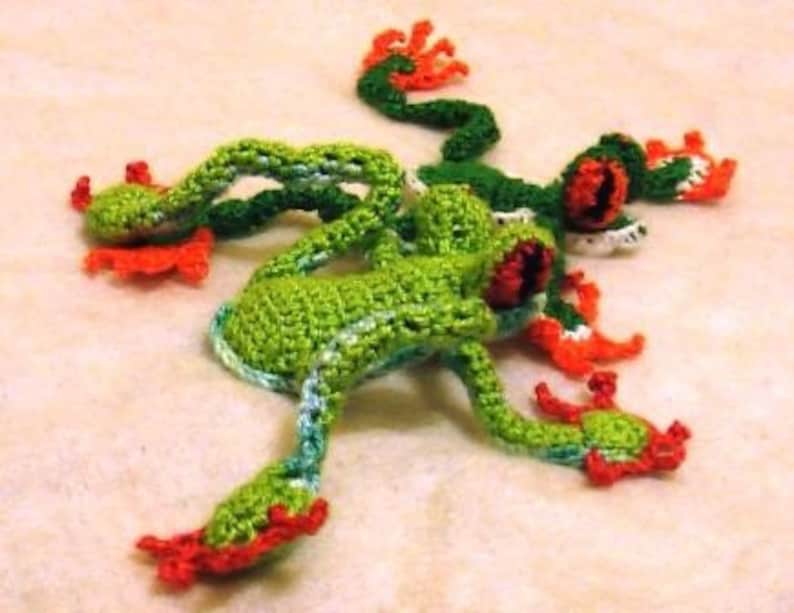 Tree Frog PDF Crochet Pattern Instant Download - Etsy Norway