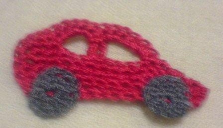 Red Car Applique Pdf Pattern Instant Download - Etsy