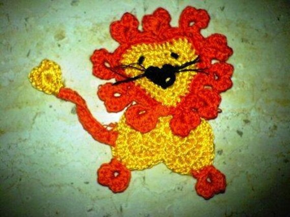 Crochet PDF Pattern Cute Lion Instant Download - Etsy
