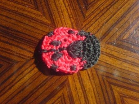 Crochet Applique Ladybug PDF Pattern Instant Download - Etsy