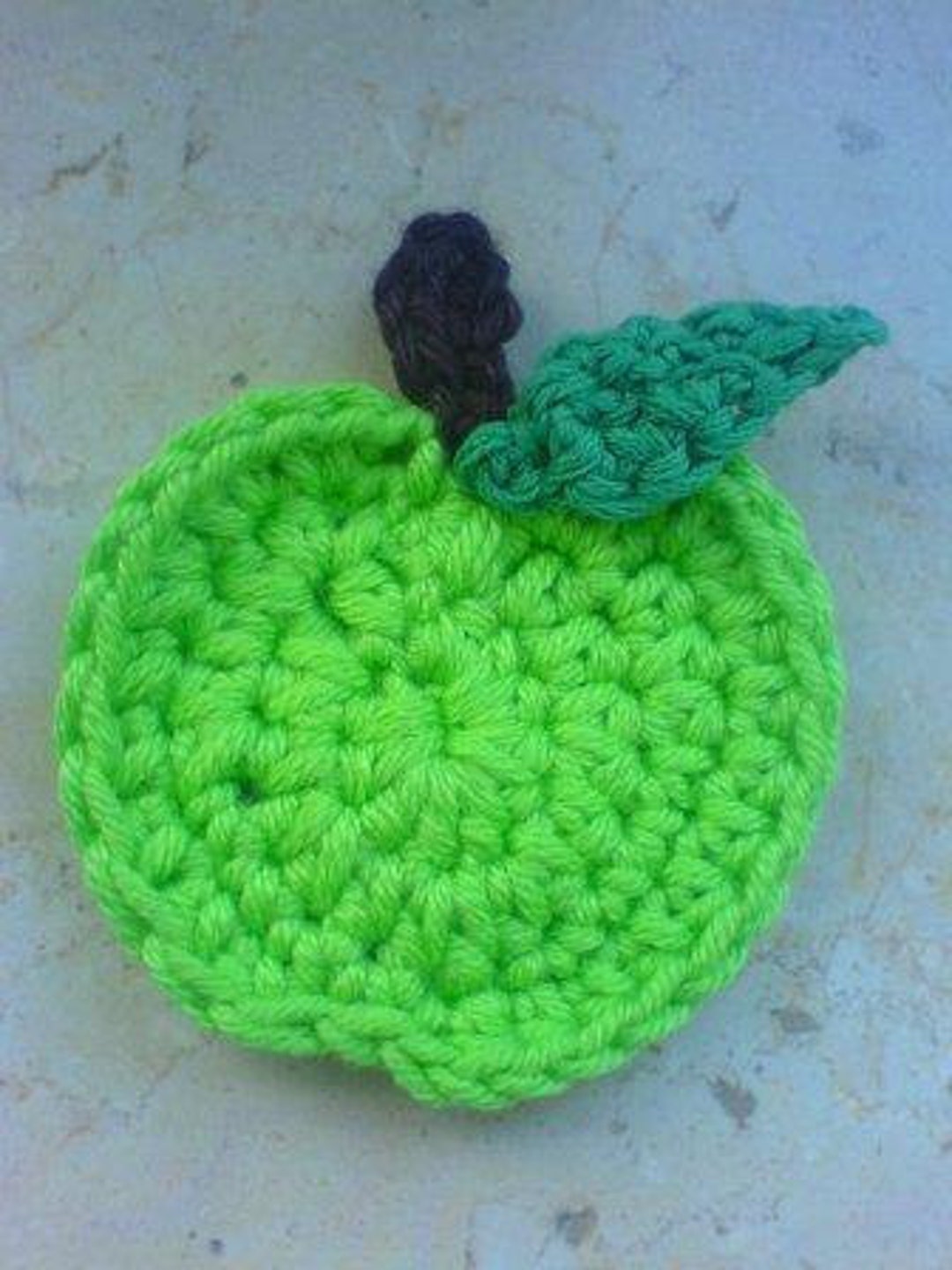 Apple Applique Crochet PDF Pattern Instant Download - Etsy