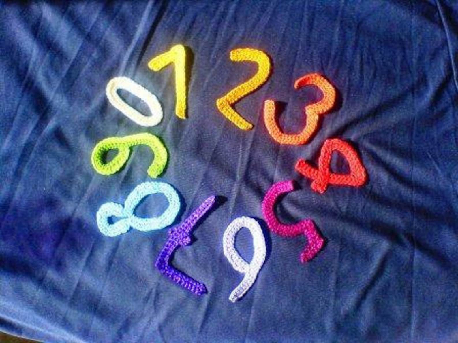 Crochet PDF Pattern Numbers Instant Download - Etsy