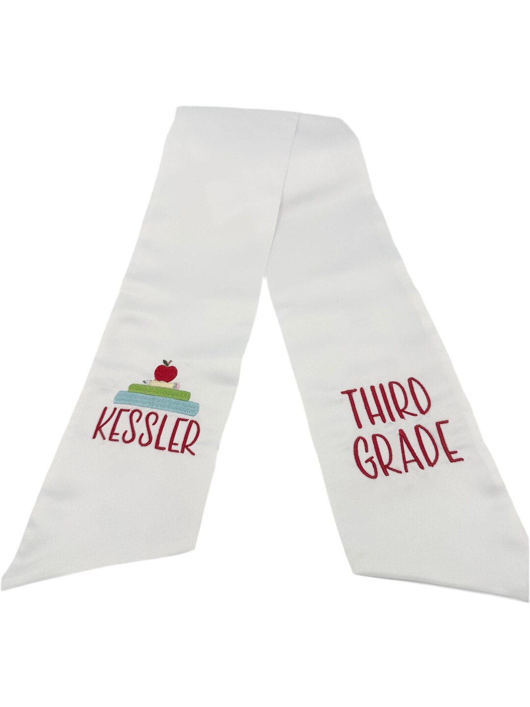 Custom Teacher Wreath Sash Back to School Name & Book Gift - Etsy