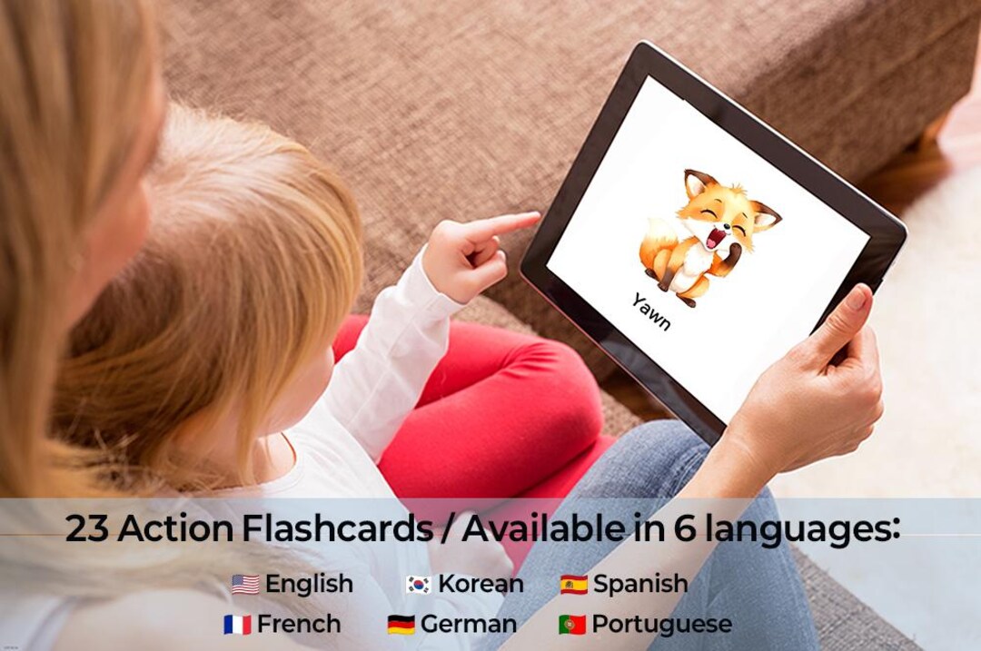 23 Animated English Flashcards for Toddlers (GIF Learning Cards) - Etsy