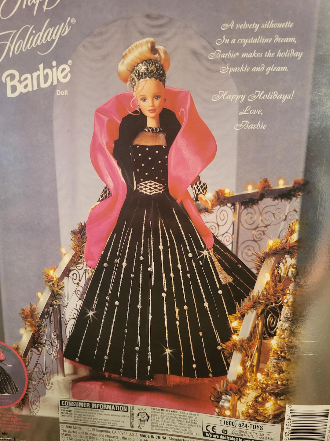 1998 Happy Holidays Barbie - Special Edition - Etsy
