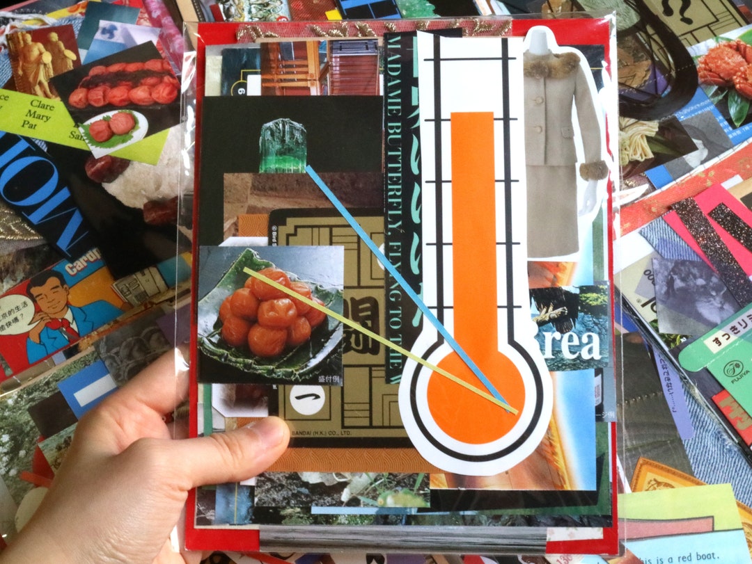 SIMPLE MIX - 1 Set of Scrapbooking / Collage Kit / Junk Journal Grab ...