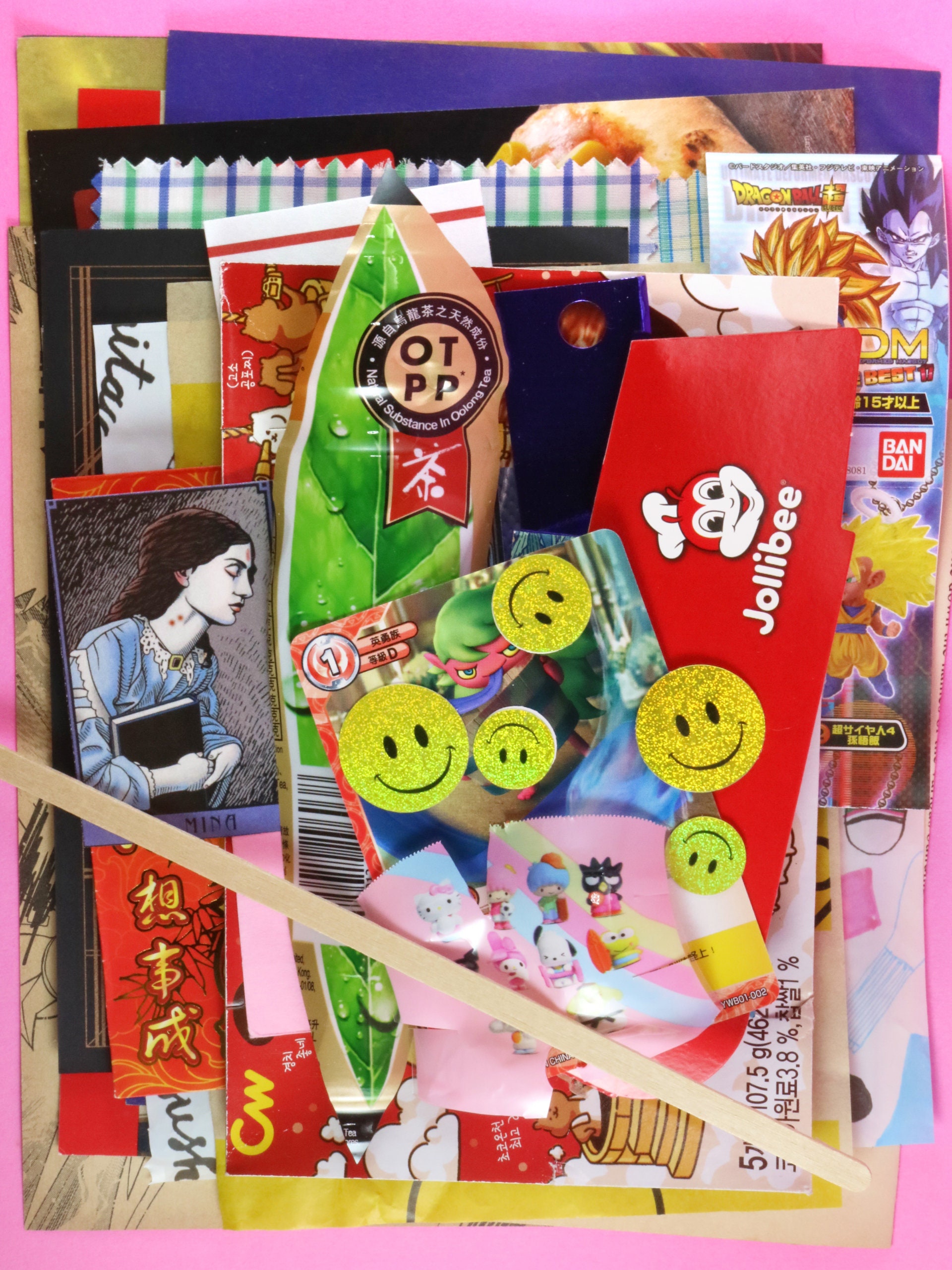 1 Set of Collage / Scrapbooking Kit / Junk Journal / Assemblage Grab ...