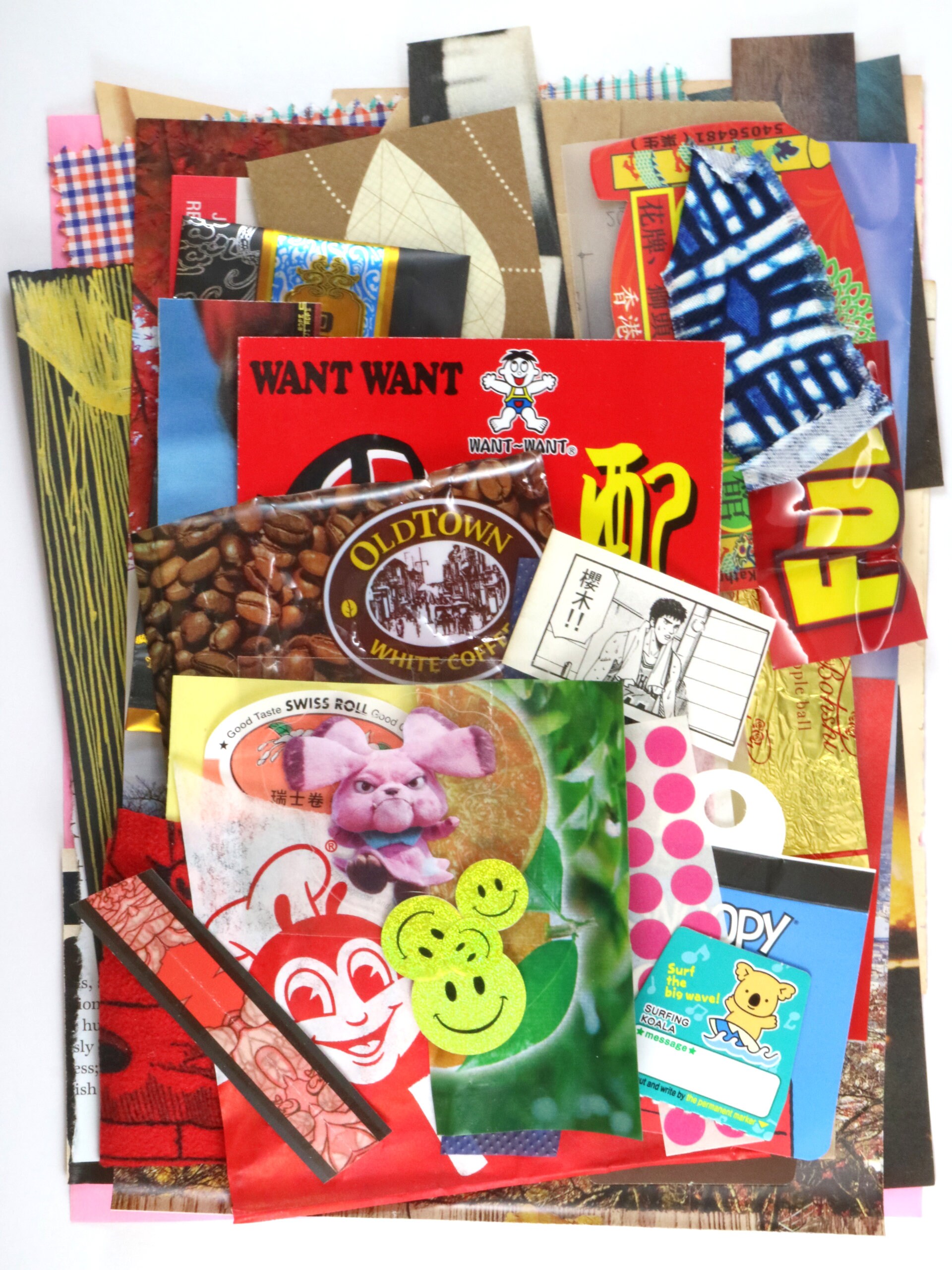 1 Set of Collage / Scrapbooking Kit / Junk Journal / Assemblage Grab ...