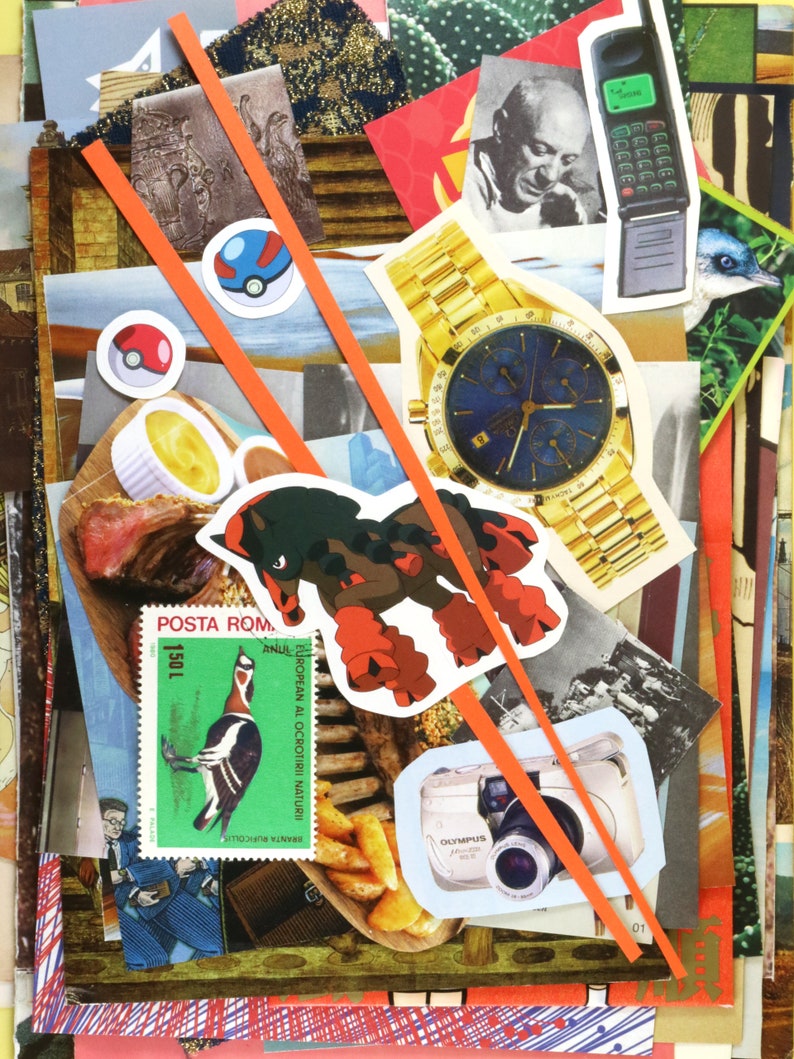 ANYTHING PACK 1 Set of Junk Journal / Scrapbooking / Collage Kit ...