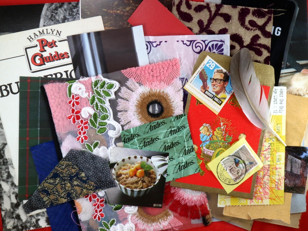 1 Set of Scrapbooking / Collage Kit / Junk Journal / Assemblage Grab ...