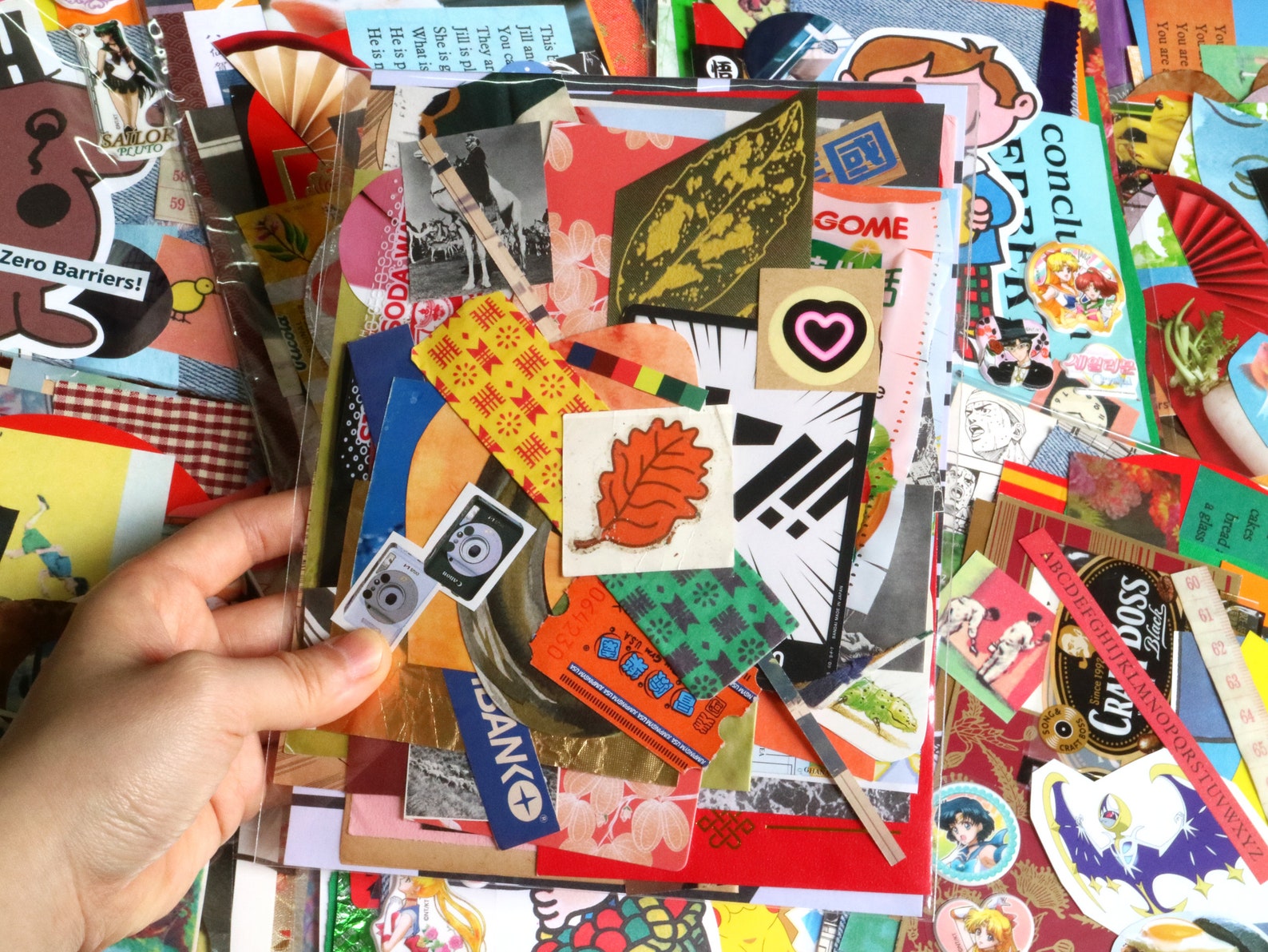 ANYTHING PACK 1 Set of Junk Journal / Scrapbooking / Collage Kit ...