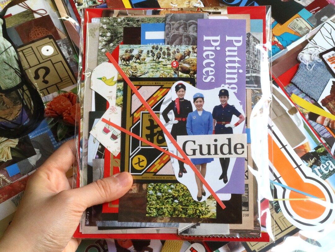 SIMPLE MIX 1 Set of Scrapbooking / Collage Kit / Junk Journal ...