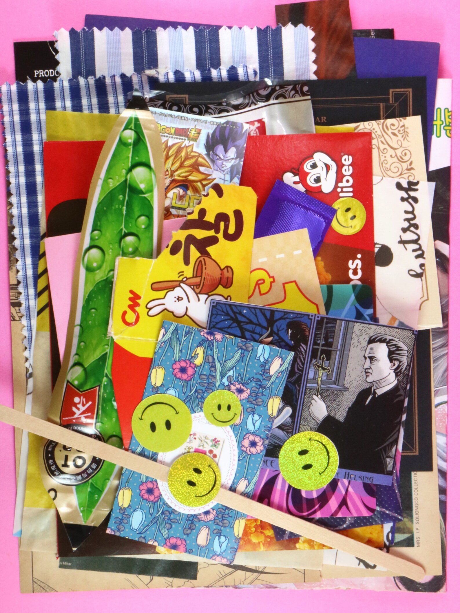 1 Set of Collage / Scrapbooking Kit / Junk Journal / Assemblage Grab ...