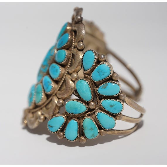 Joe & Eunice Wilson - Navajo Sterling Silver Turquois… - Gem