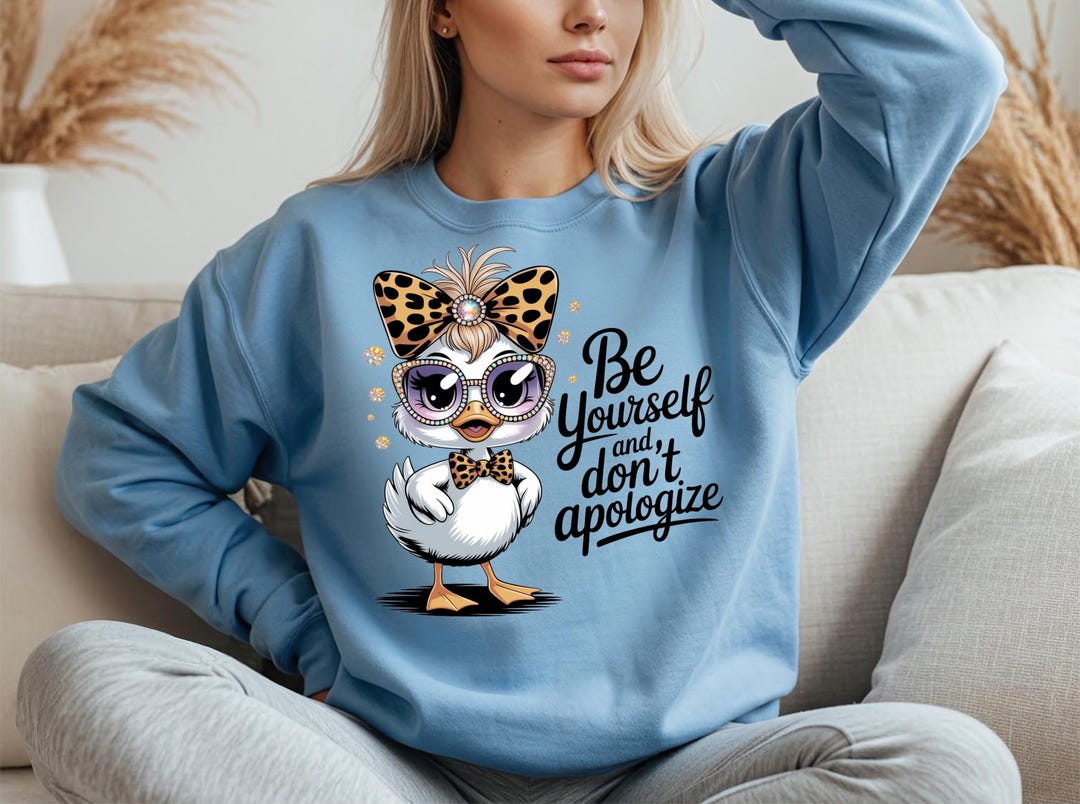 Sassy Duck PNG, Leopard Bow, Retro Glasses (digital Download) - Etsy