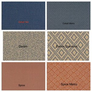 U Shaped RV Dinette Cushion Covers With Zippers and Selected Fabric - Etsy