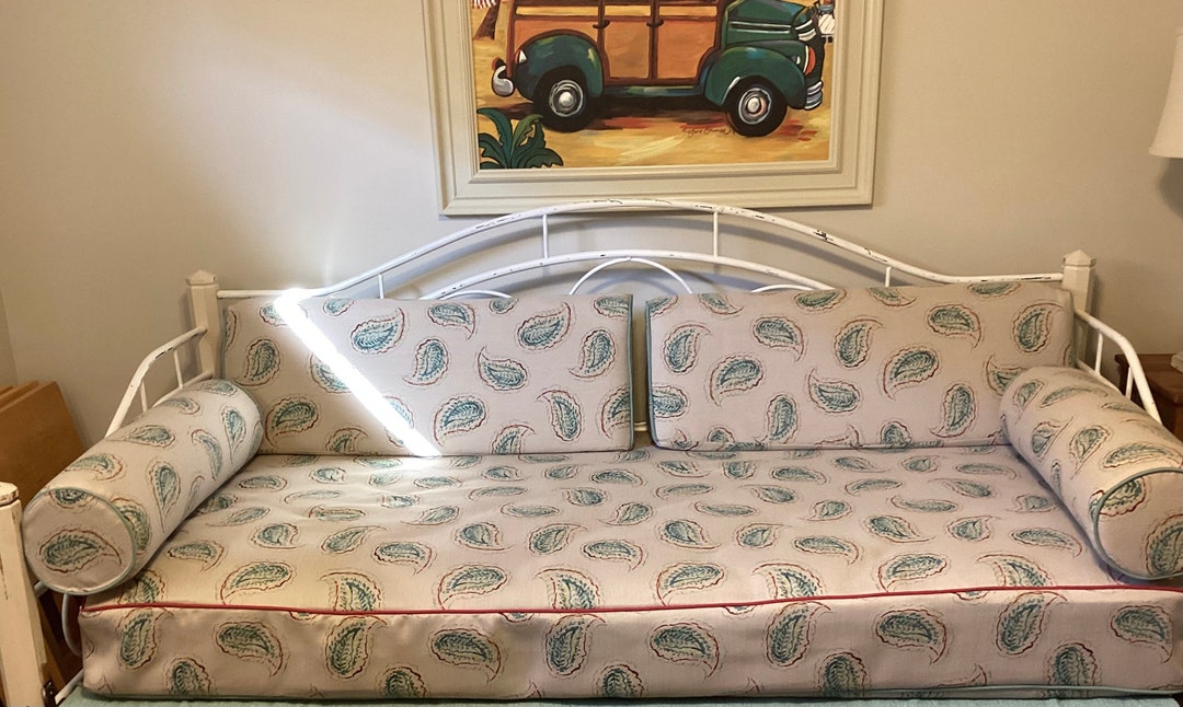 Custom Indoor Twin Daybed Cover Mattress Cover Futon Cover - Etsy
