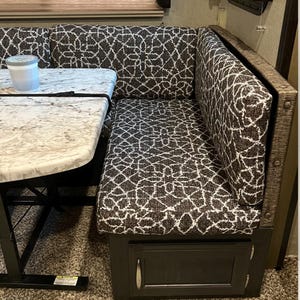 U Shaped RV Dinette Cushion Covers With Zippers - Etsy