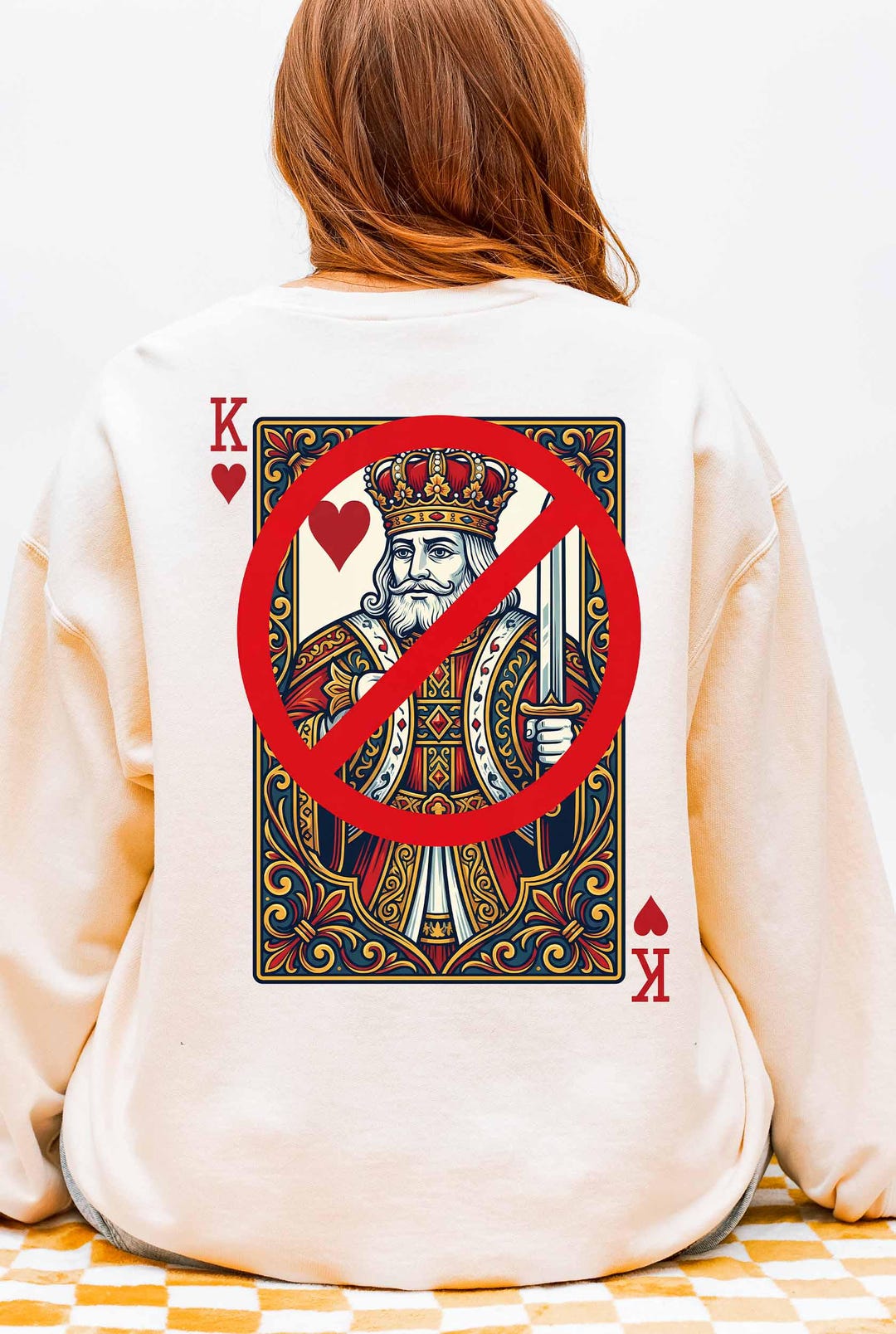 No Kings Card PNG, Anti King Design, Streetwear Graphic (digital ...