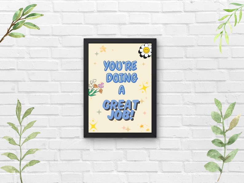 Inspirational Wall Art, Classroom Decor, Inspirational Wall Prints ...