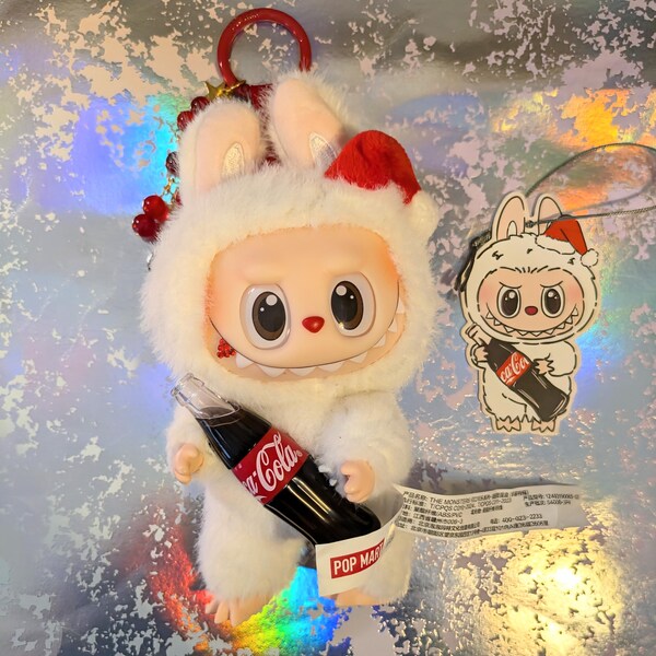 Labubu Coca Cola Doll - Etsy