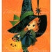 Vintage Digital Download Image, Halloween Witch Printable, the Witches ...
