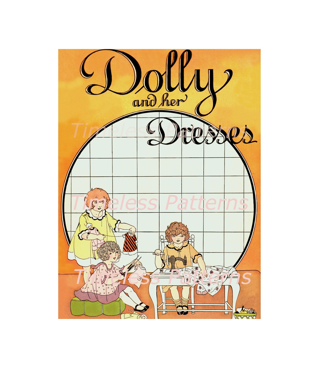 PDF Digital Download Antique/vintage "dolly and Her Dresses ...