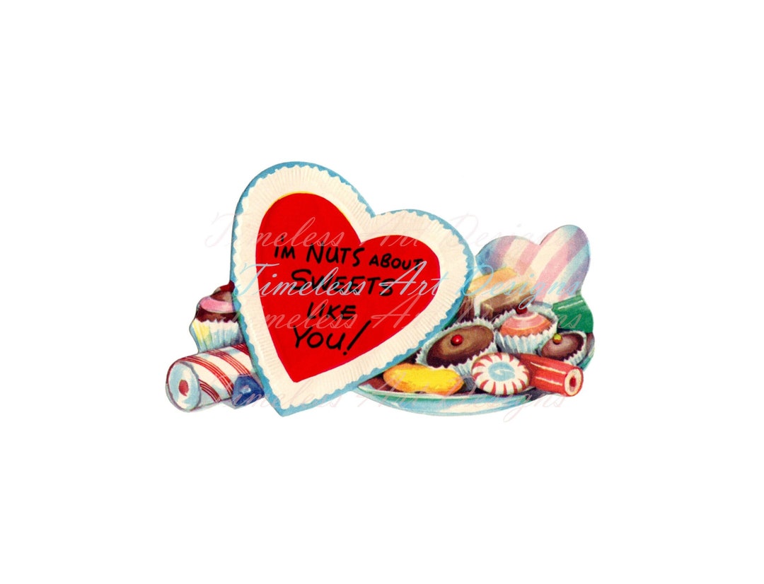 Digital Download Image, Sweet Valentine Cookies, Cup Cakes, Candy ...