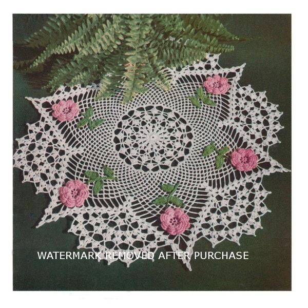 Irish Rose Pattern - Etsy