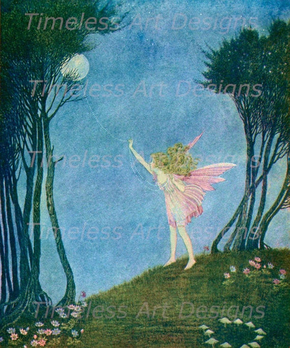 Beautiful Moon Fairies