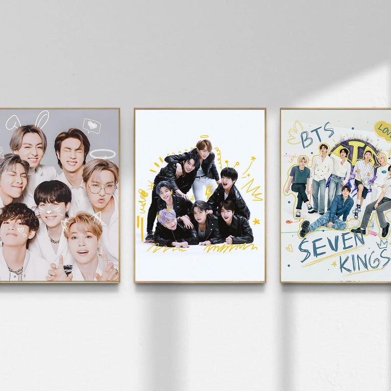 Bts Poster - Etsy