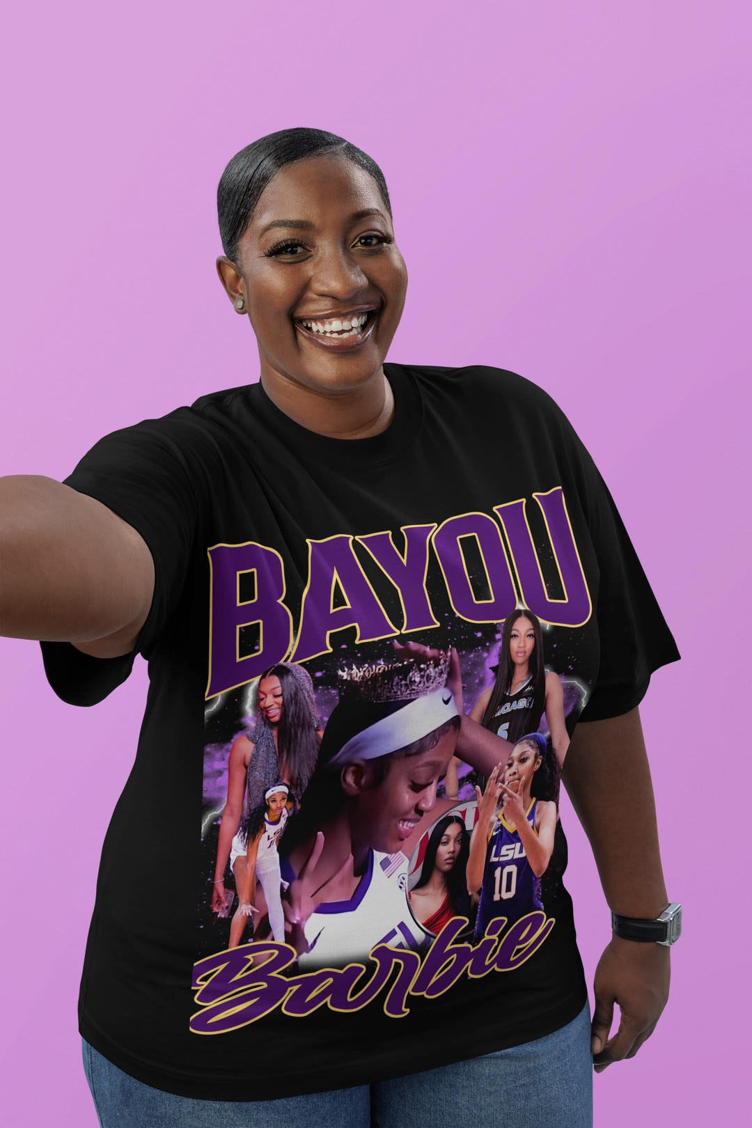 Bayou Barbie Angel Reese - Etsy