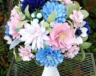 Paper flower bouquet | Etsy