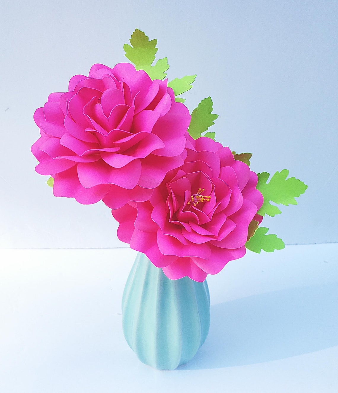 Easy Paper Flower Tutorials Paper Flower Templates DIY - Etsy