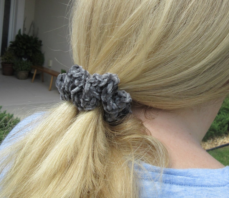 Scrunchie Velvet Scrunchie Ponytail Holder Hair Tie | Etsy