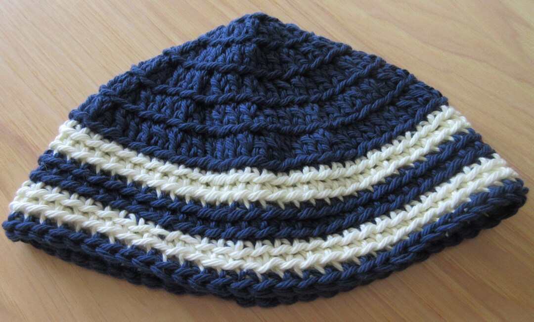 Kippot, Extra Large Crocheted Kippa, Cotton Kippah, Jewish Head ...