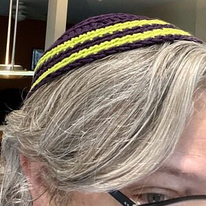 Kippot, Extra Large Crocheted Kippa, Cotton Kippah, Jewish Head ...