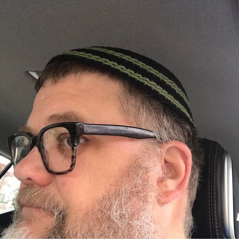 Extra Large Kippot,yarmulke, Cotton Kippah, Jewish, Yamaka, Frik Kippot ...